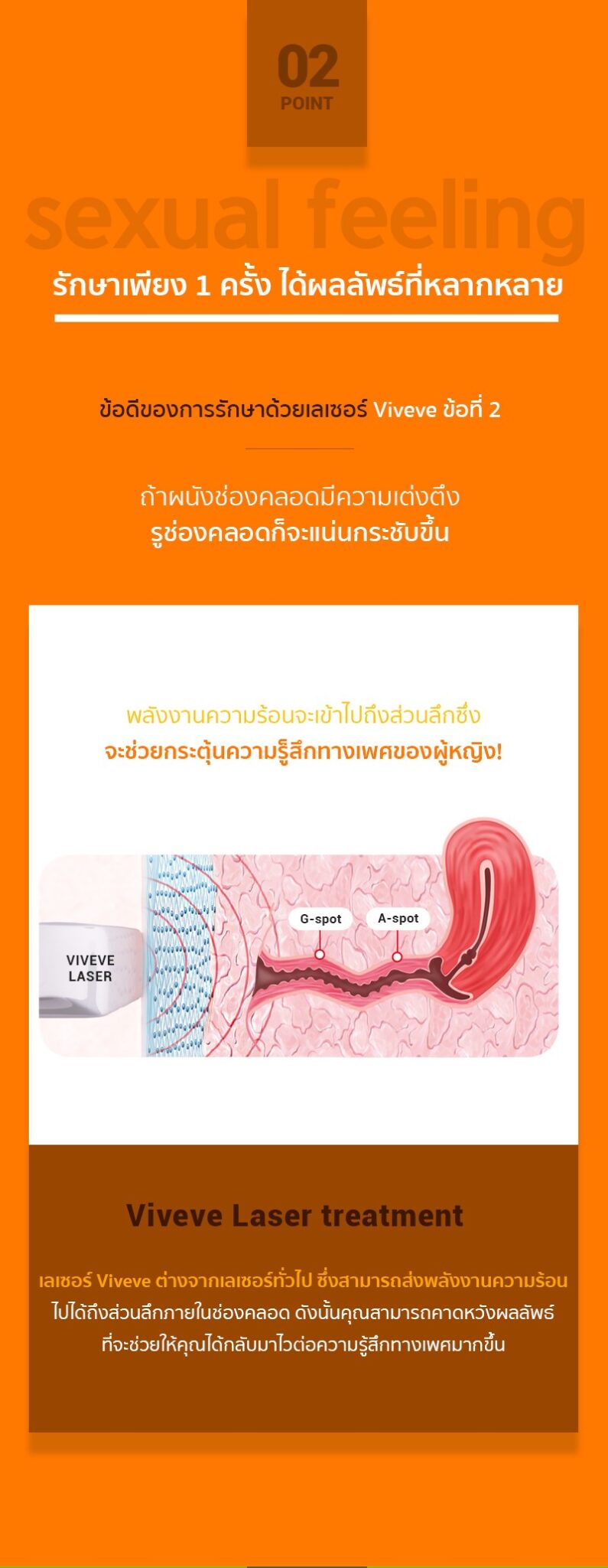 Viveve Laser treatment วัตกรรมกระชับช่องคลอด - STMstyle